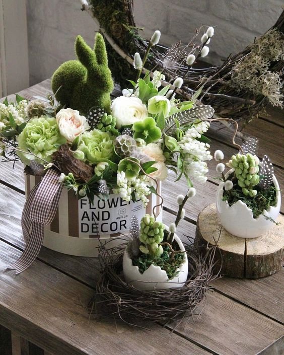 40+ Easter Flower Decorations & Centerpieces that'll spreads the ...