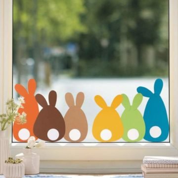 24 Excuisite DIY Easter Window Decorations You Need To Copy From ASAP ...
