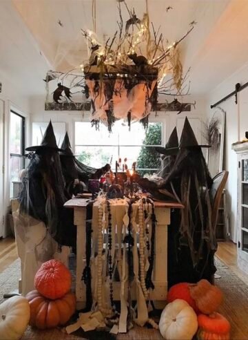 80+ Spookiest DIY Halloween Decorations That Will Give You Goosebumps ...