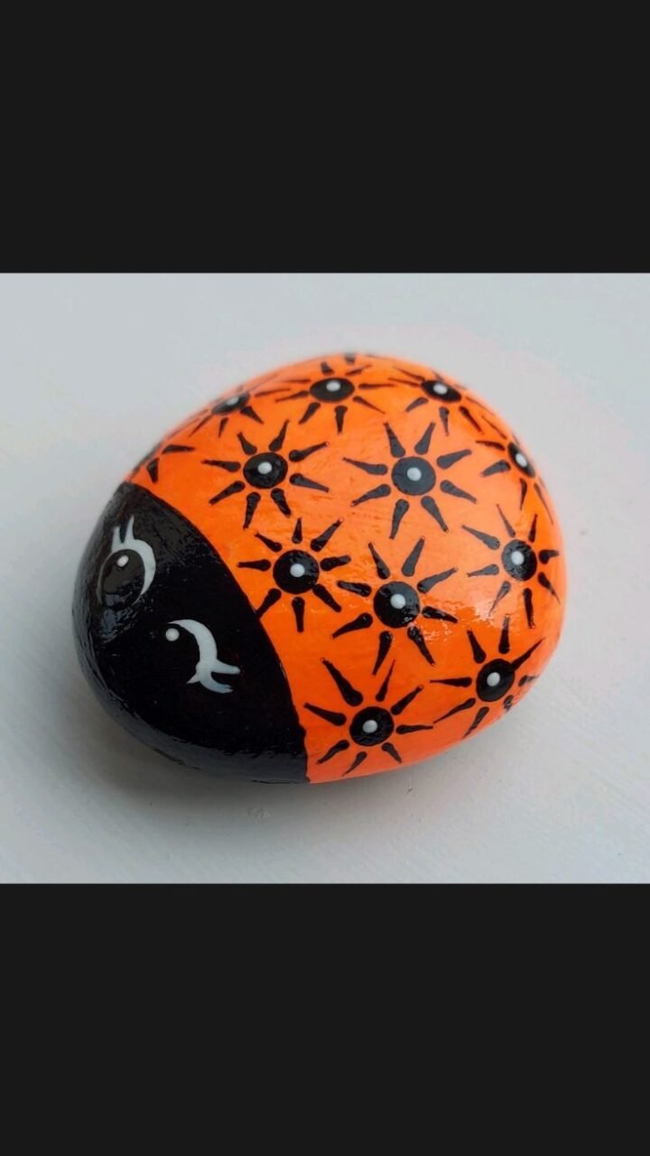 Simple Rock Painting Ideas For Garden » Hike N Dip