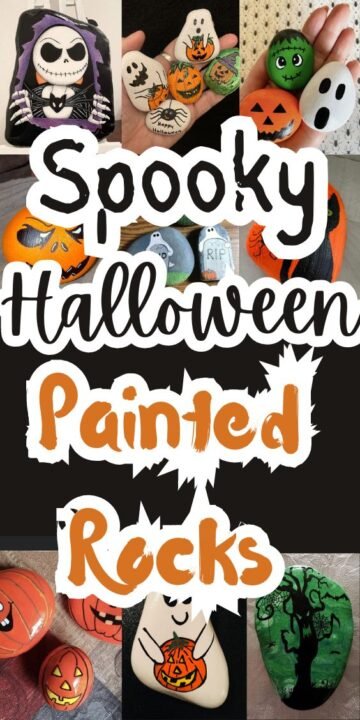 60 Easy And Simple Halloween Painted Rock Ideas For Kids And Adults ...