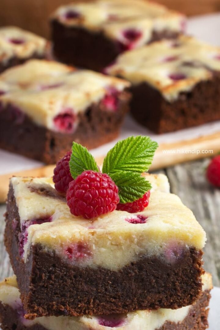 Chocolate And Raspberry Cheesecake Brownies Recipe That'll Earn You ...