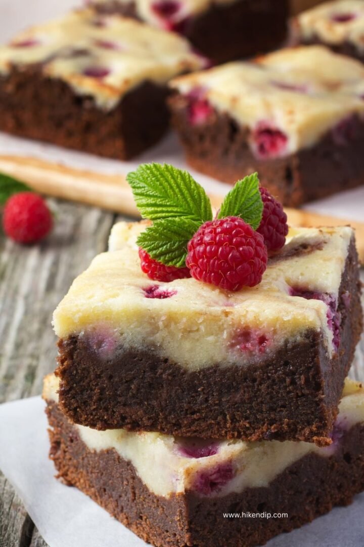 Chocolate And Raspberry Cheesecake Brownies Recipe That'll Earn You ...